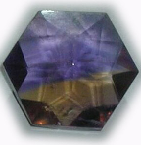 Ametrine Flower of Life Crystal